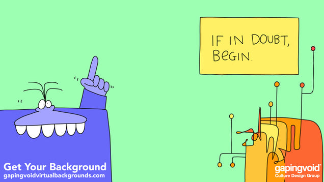 Innovation Collection – Gapingvoid Virtual Backgrounds