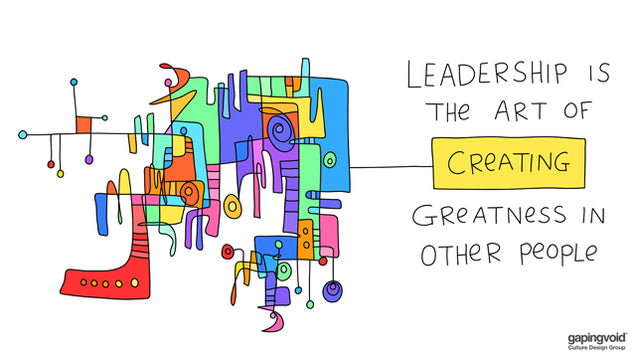 Leadership Collection – Gapingvoid Virtual Backgrounds