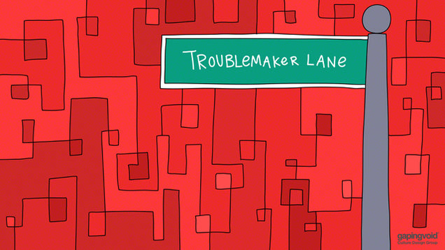 Snarky Collection – Gapingvoid Virtual Backgrounds